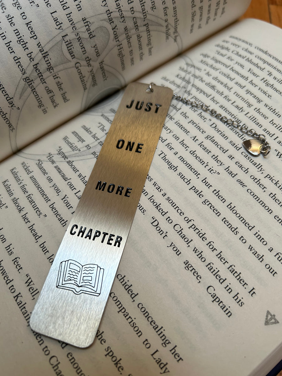 One More Chapter Bookmark – Byond The Looking Glass Gems
